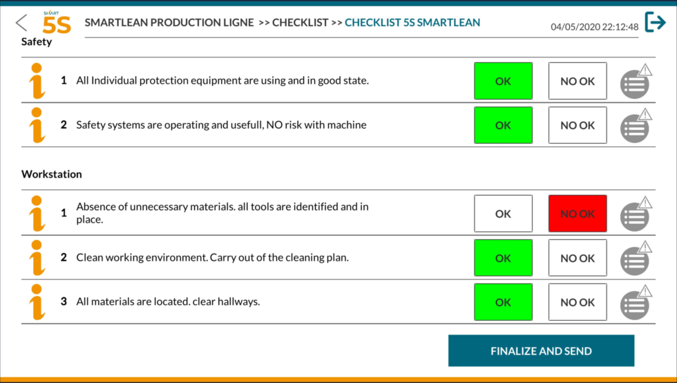 5S digital audits app Smart 5S now available in English | ACMP